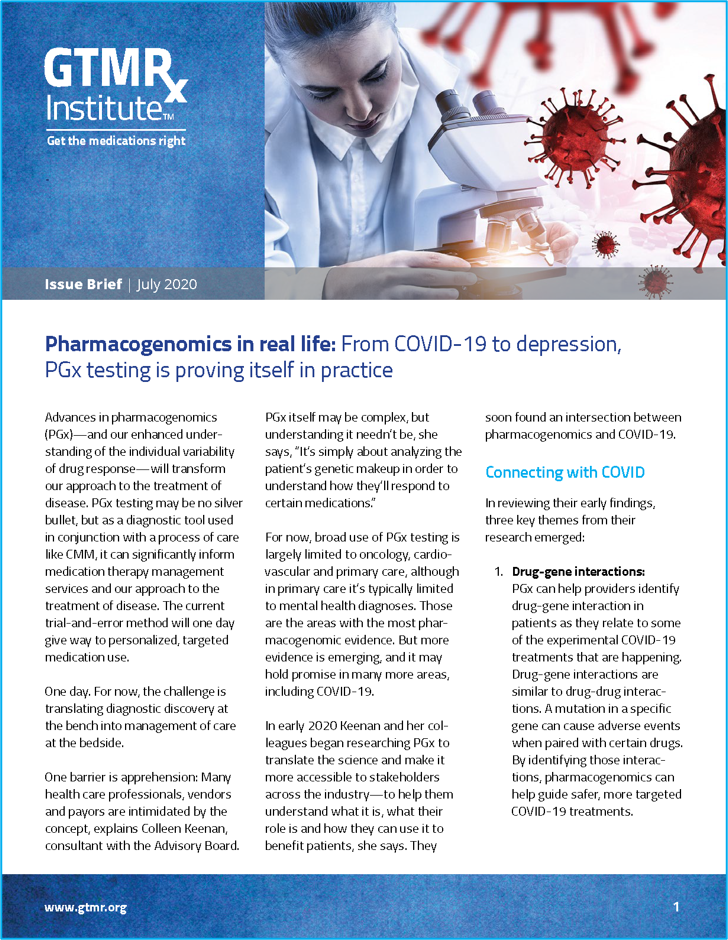 White Papers and Issue Briefs - Get The Medications Right